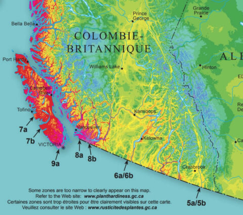 Plant Hardiness Zones for the Okanagan | Okanagan Xeriscape Association